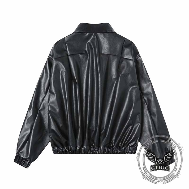 delusion leather jacket