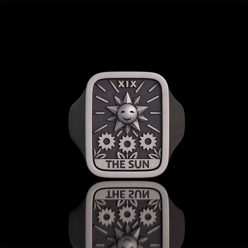 Major Arcana Tarot Sterling Silver Ring – GTHIC
