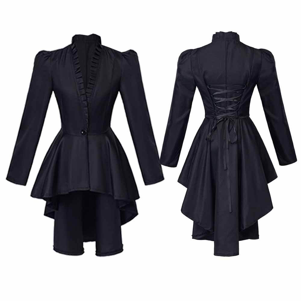 Medieval Gothic V-Neck Back Tie Vintage Tuxedo – GTHIC