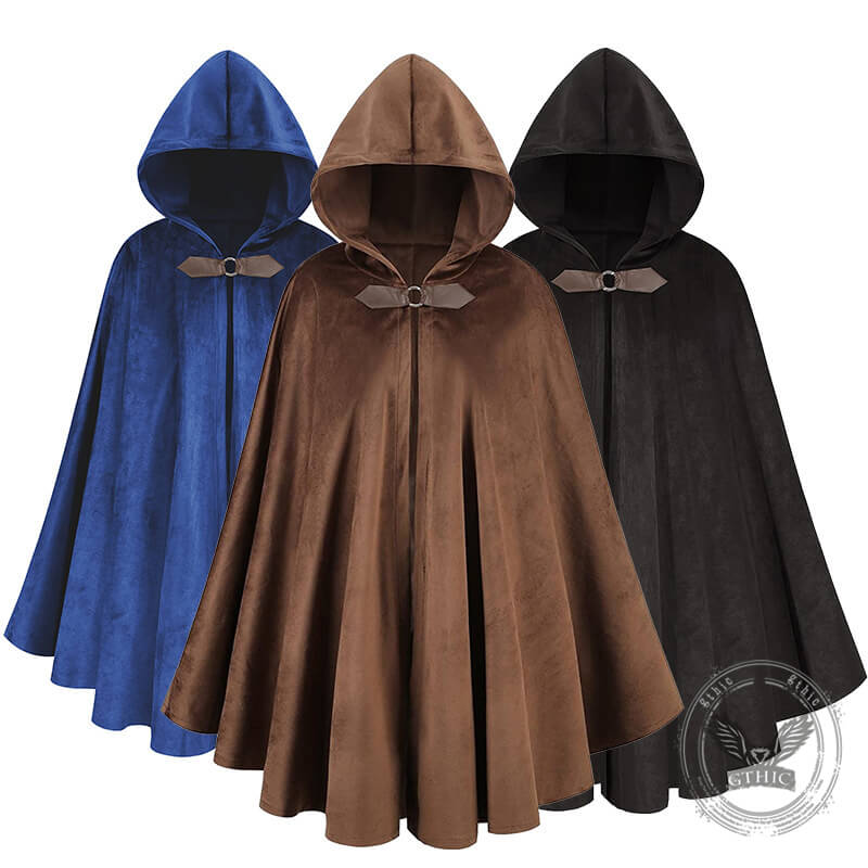 Medieval Retro Warrior Cosplay Halloween Costume Cloak – GTHIC
