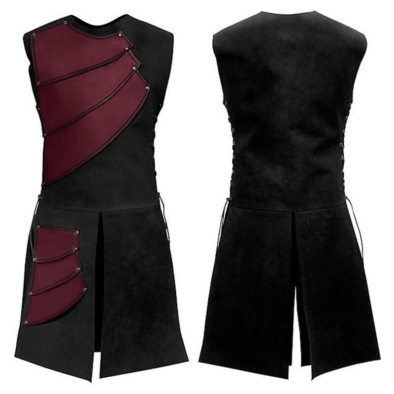Medieval Viking Pirate Knight Blue Cosplay Costume – GTHIC