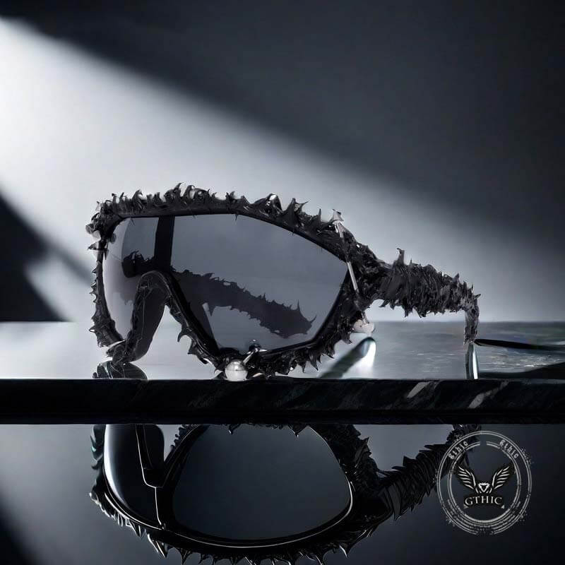 Punk Arrow Decorated Drip Glue PC Sunglasses – GTHIC