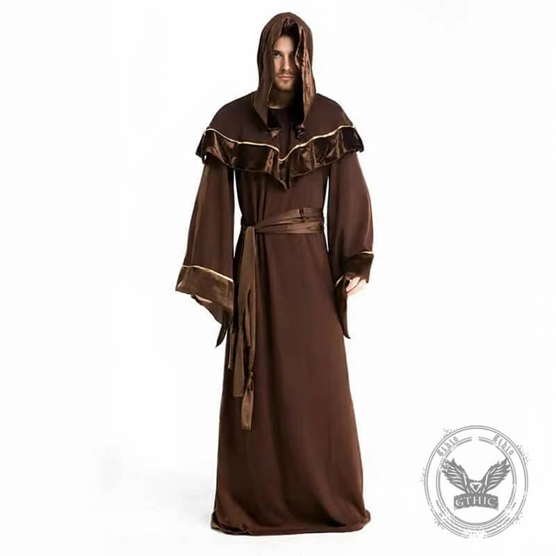 Retro Wizard Death Cosplay Halloween Costume Cloak – GTHIC