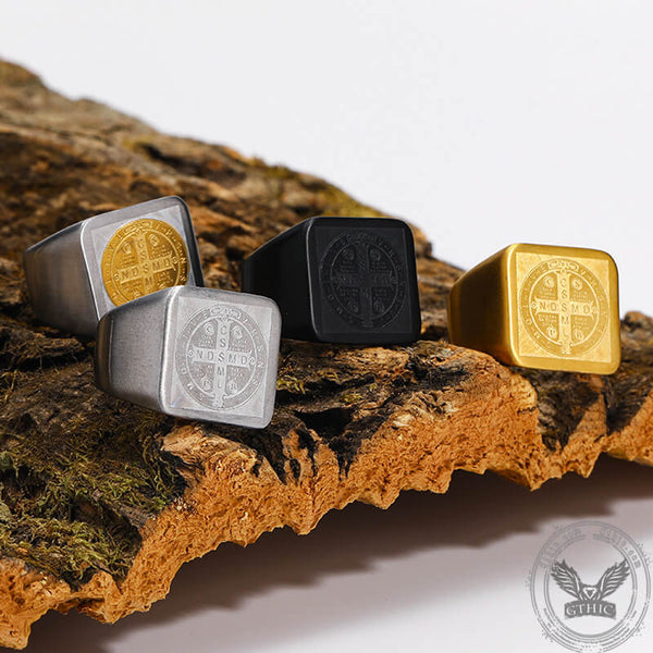 Sterling Silver & Stainless Steel Biker Rings for Men | GTHIC