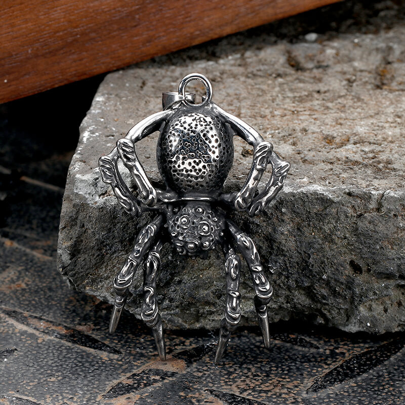 Thousand-Eyed Eight-Leg Spider Stainless Steel Pendant – GTHIC