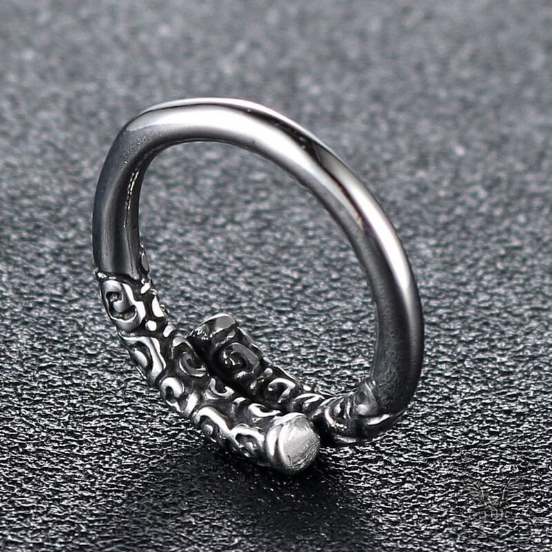 Vintage Wukong Jin Gu Bang Stainless Steel Ring – GTHIC