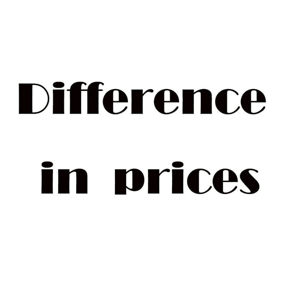 Difference in prices – GTHIC