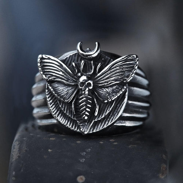 Sterling Silver & Stainless Steel Biker Rings for Men | GTHIC – Page 4